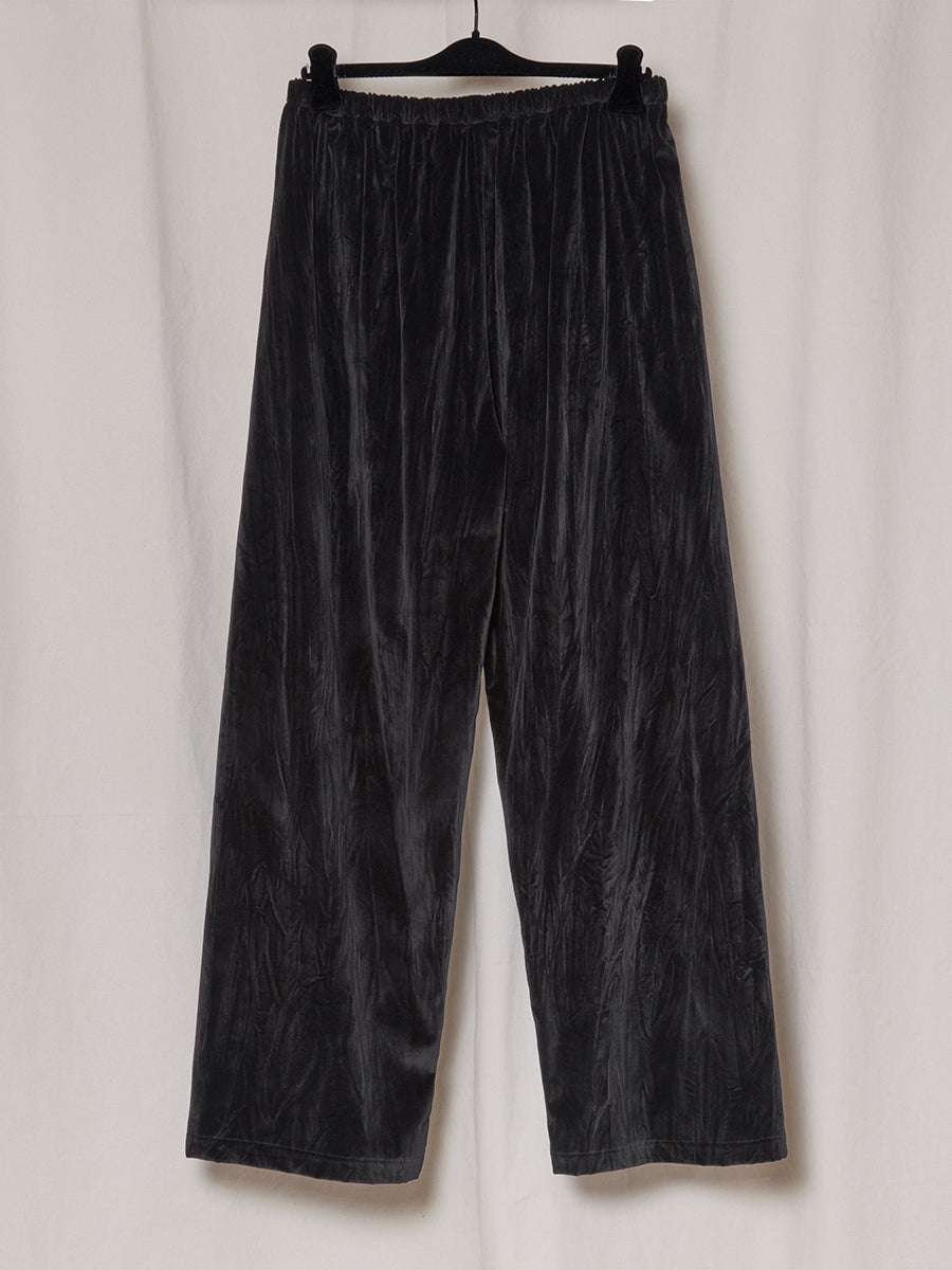 Gabriela Coll Garments — PRE-ORDER S19 NO.225 COTTON VELVET SNAP TOP